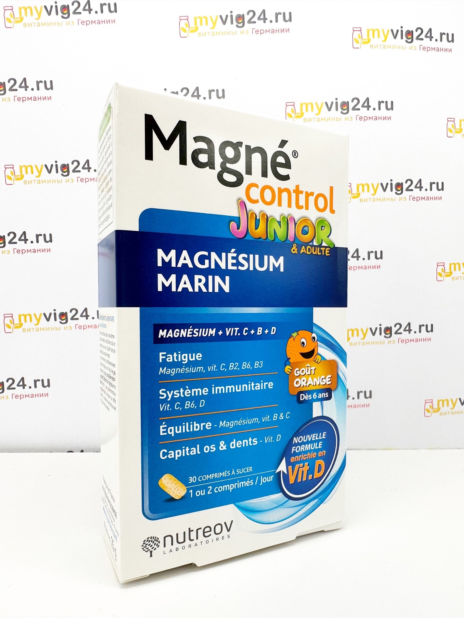 MAGNESIUM CONTROL JUNIOR. Магний В 6 + для детей. Магний в6 +в ...